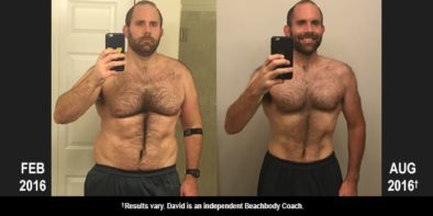 INSANITY MAX:30 Results: David Lost 66 Pounds in 6 Months! | BODi