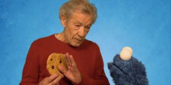 Sir Ian McKellen Teaches Cookie Monster About Self-Control | BODi