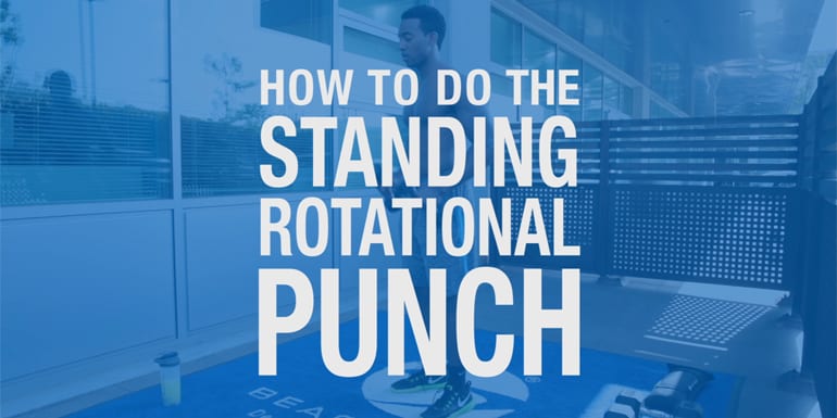 How To Do the Standing Rotational Punch | BODi