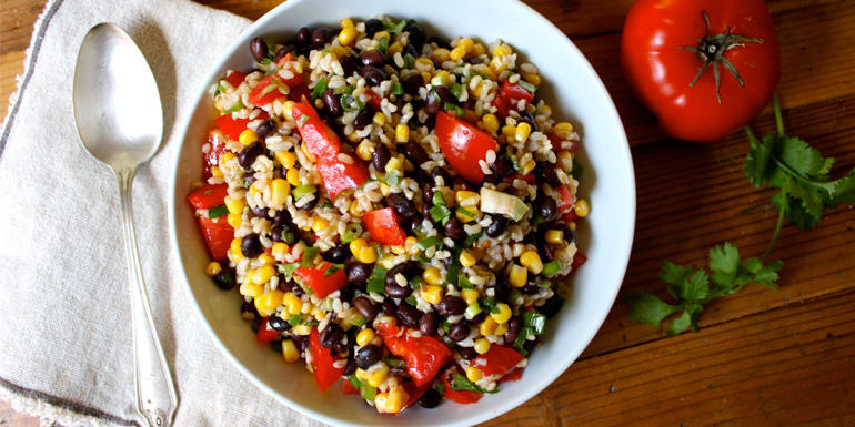 Southwestern Rice and Bean Salad Recipe | BODi