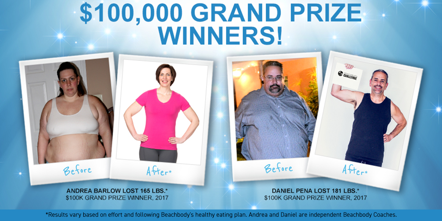 $100,000 Winners of the Beachbody Challenge 2017 | BODi