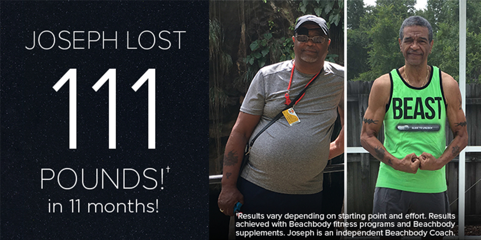 Joseph Lost 111 Pounds in 11 Months — at Age 65 | BODi