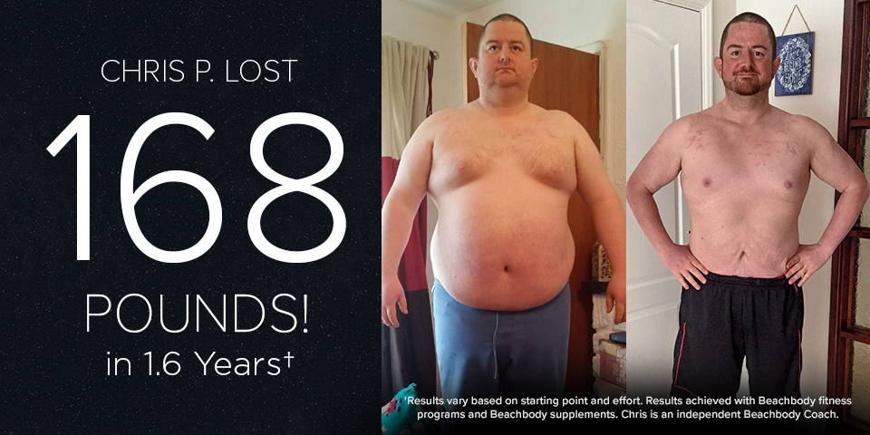 Chris P. Lost 168 Pounds in 1.6 Years | BODi