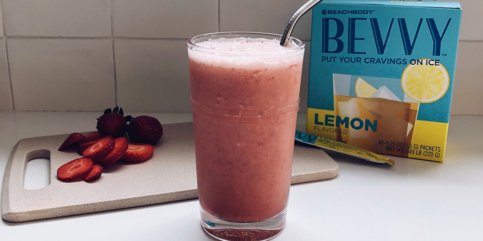 Strawberry Basil BEVVY Lemonade | BODi