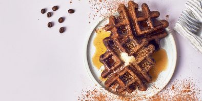 Mocha Latte Shakeology Waffles | BODi
